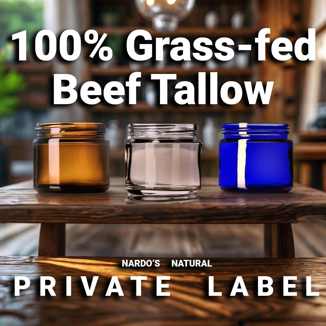 Private Label 100% Grass-fed Beef Tallow - Customize Your Own formula ...